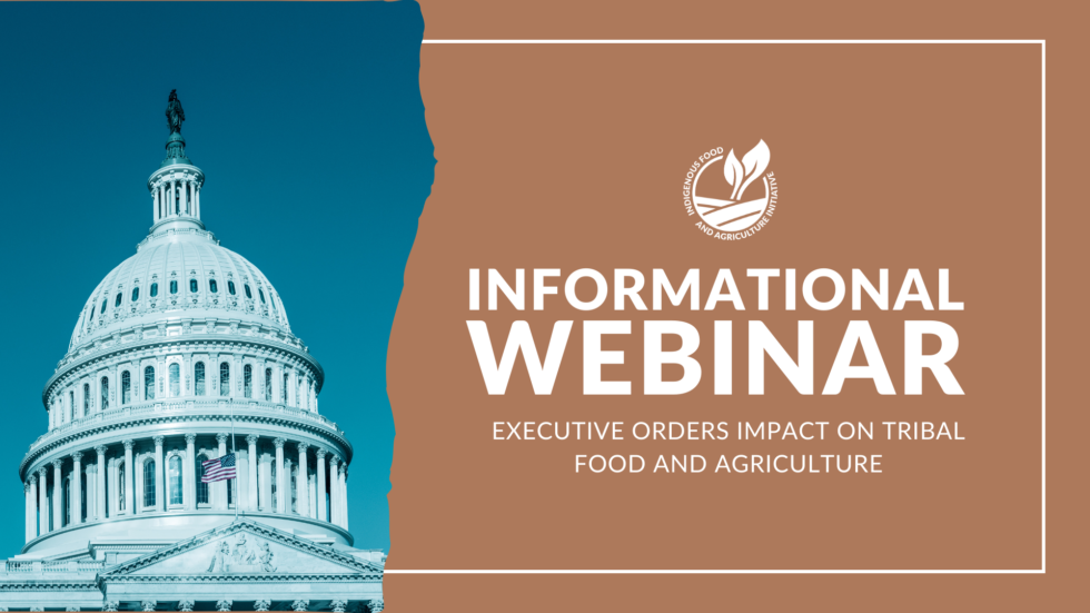 IFAI Hosts Webinar on Executive Orders’ Impact on Tribal Food and ...